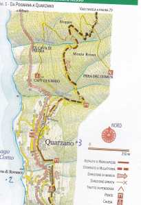 COMO-BRUNATE-TORNO-NESSO (Coatesa)-BELLAGIO-BRUNATE-COMO. Mappe ...