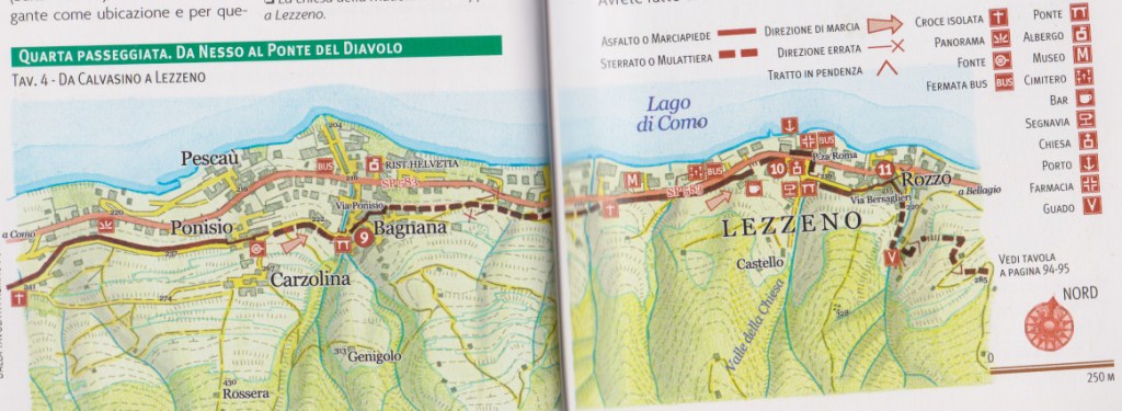 MAPPE geografiche – LUOGHI del Lario e oltre