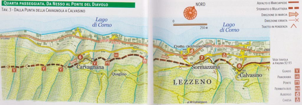 MAPPE geografiche – LUOGHI del Lario e oltre
