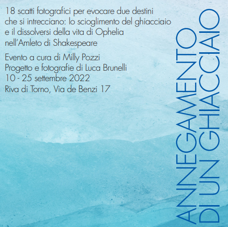 OFELIA, ANNEGAMENTO DI UN GHIACCIAIO, Una mostra di Luca Brunelli, a ...