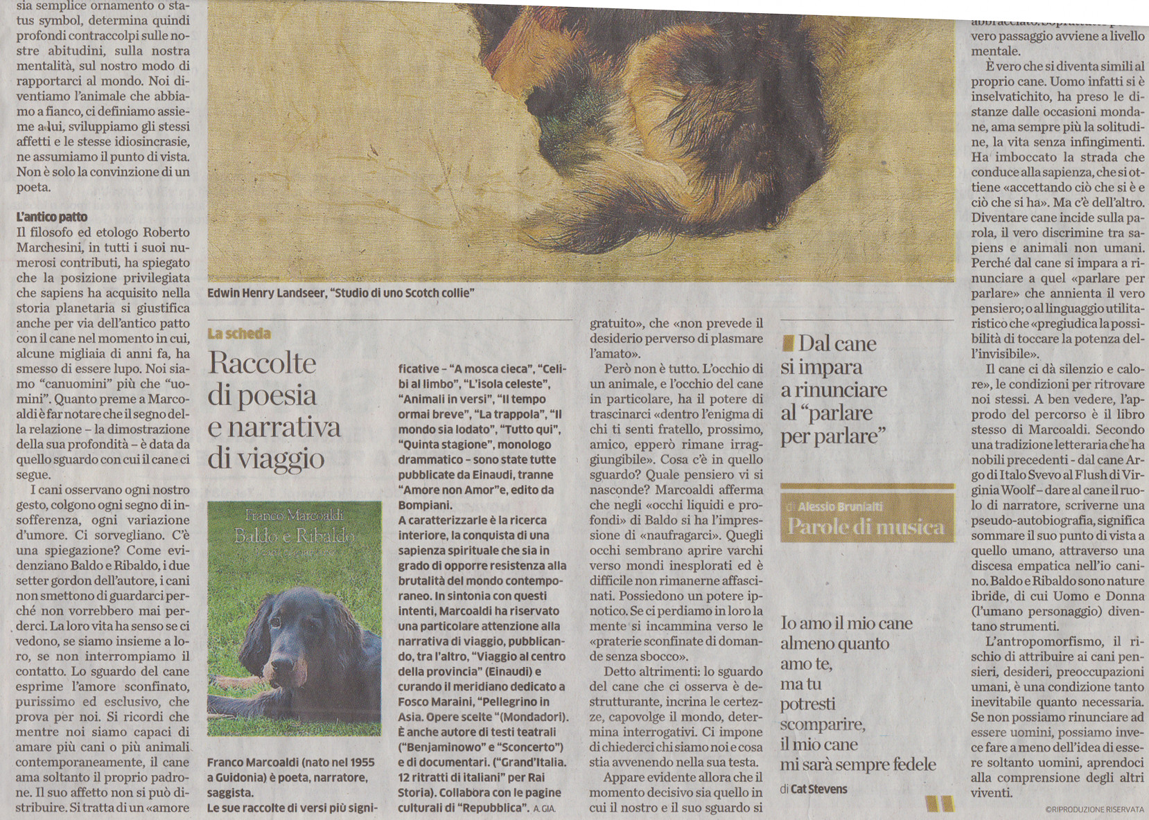 Marcoaldi Franco, Baldo e Ribaldo. I cani ci guardano, La Nave di Teseo ...